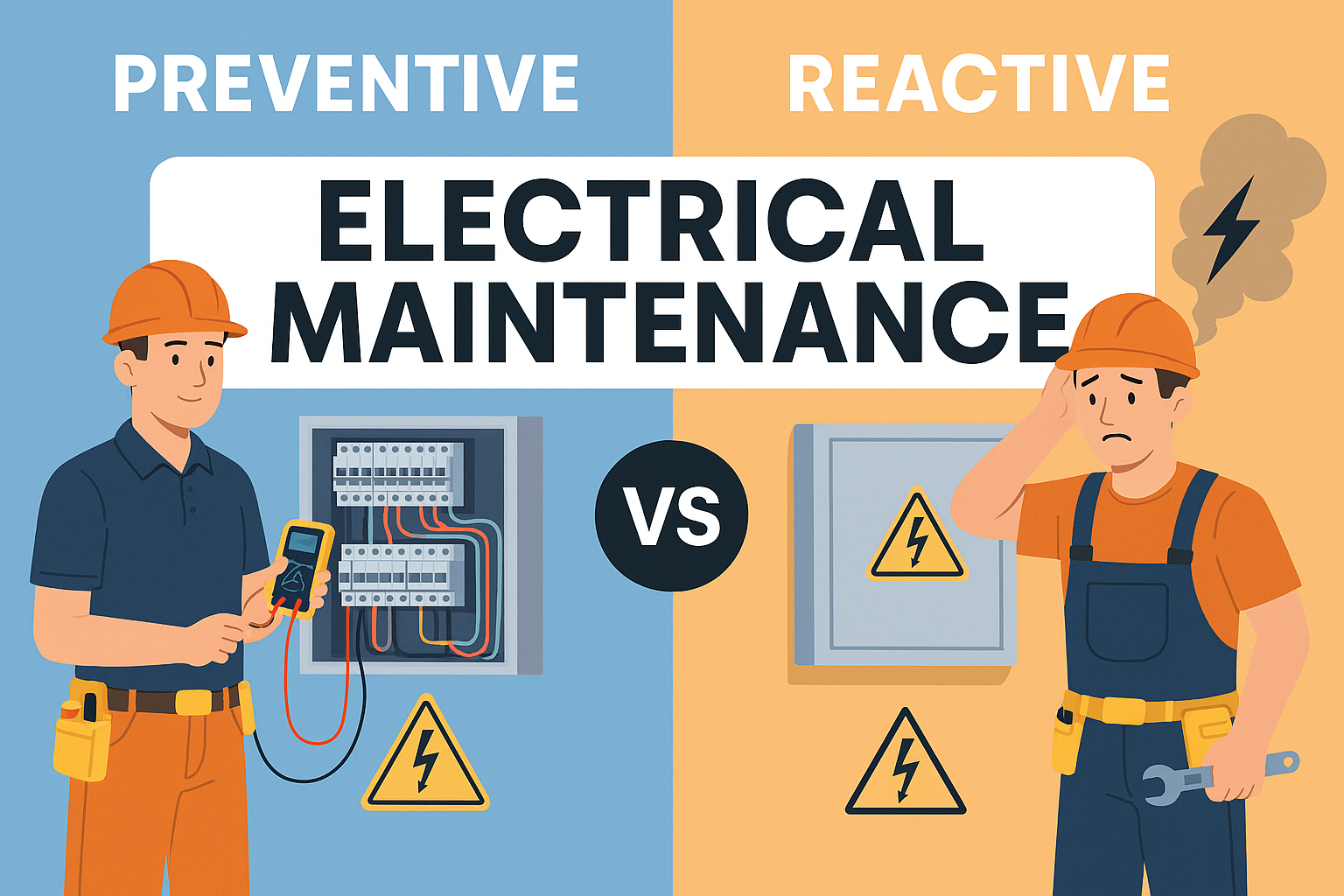 Preventive vs Reactive Electrical Maintenance — Which Is Better? - EleM ...